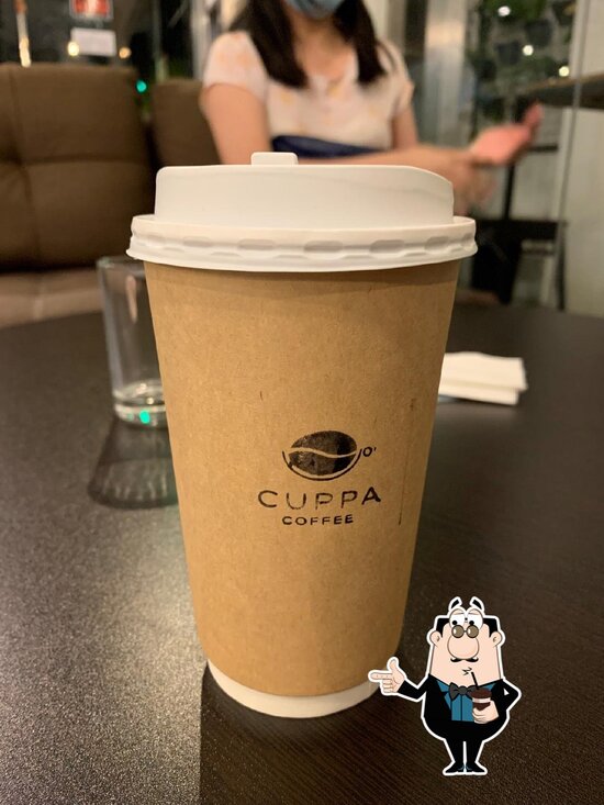 Menu at Cuppa Coffee, Las Pinas