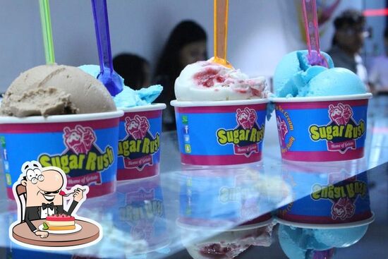 Menu at Sugar Rush desserts, Rochdale