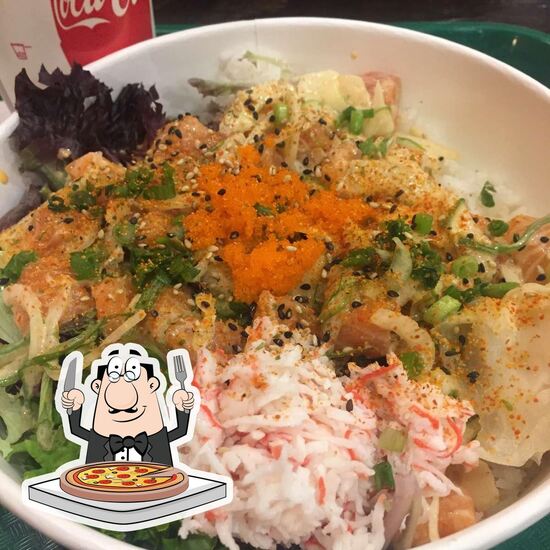 Menu at Poke Island restaurant, Huntington Beach, Talbert Ave #103