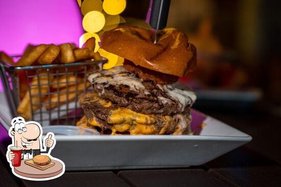 Menu at Clutch Burger restaurant, Coral Gables