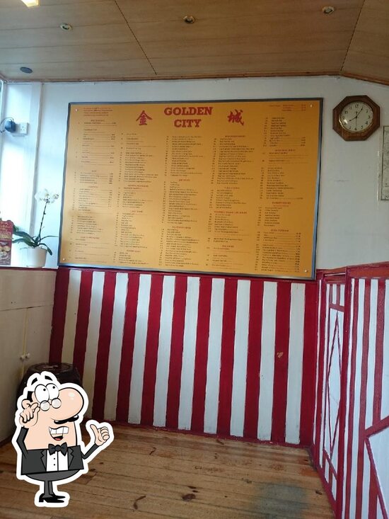Menu at Golden City Chinese Takeaway, Cleethorpes