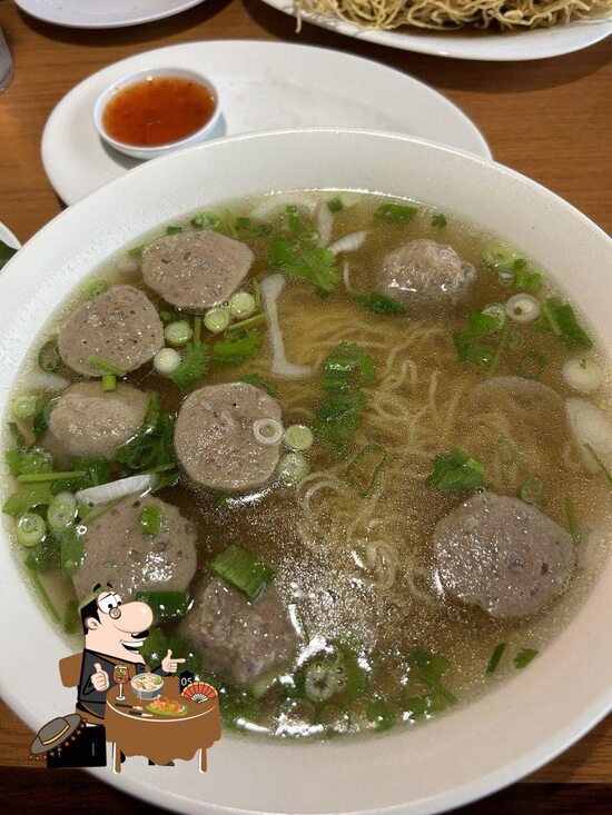 Menu at Phở Shiki restaurant, Columbus