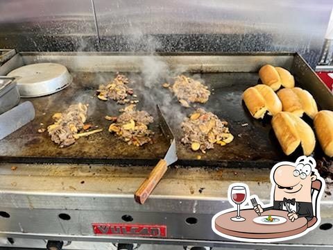 Menu at Stumpy’s Hot Dog Shack restaurant, Elizabethtown