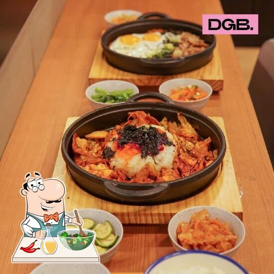 Menu at Dgb restaurant, Bangkok, Lido connect 1st floor