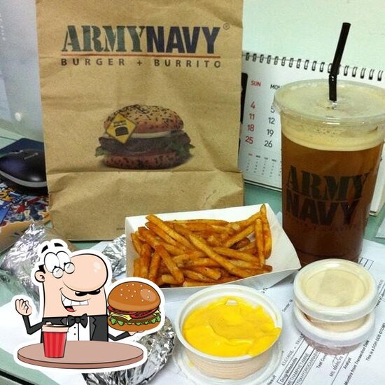 Army Navy Burger + Burrito, Manila, Vito Cruz - Restaurant menu, prices ...