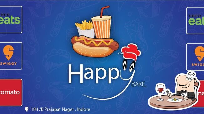Happ_e Bake, Indore - Restaurant menu, prices and reviews