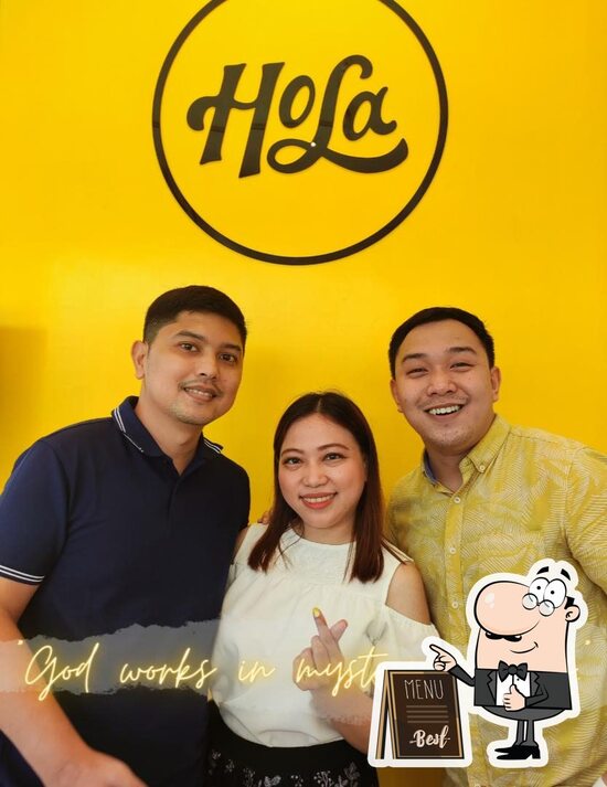 Menu at Hola Cabanatuan cafe, Cabanatuan City