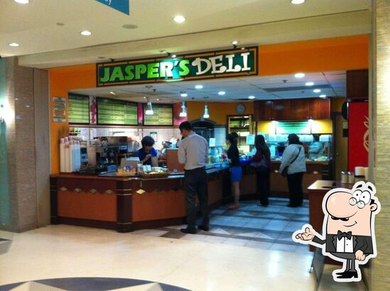 Menu at Jaspers Deli restaurant, Toronto