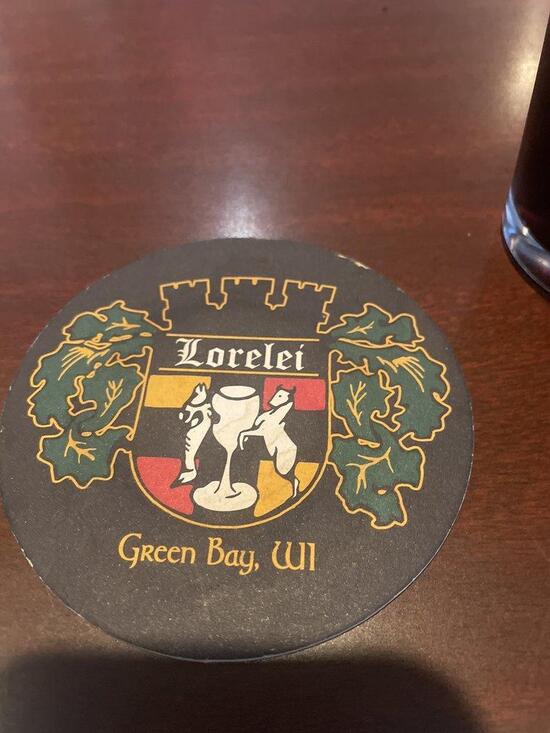 Menu at Lorelei Inn pub & bar, Green Bay, Webster Ave
