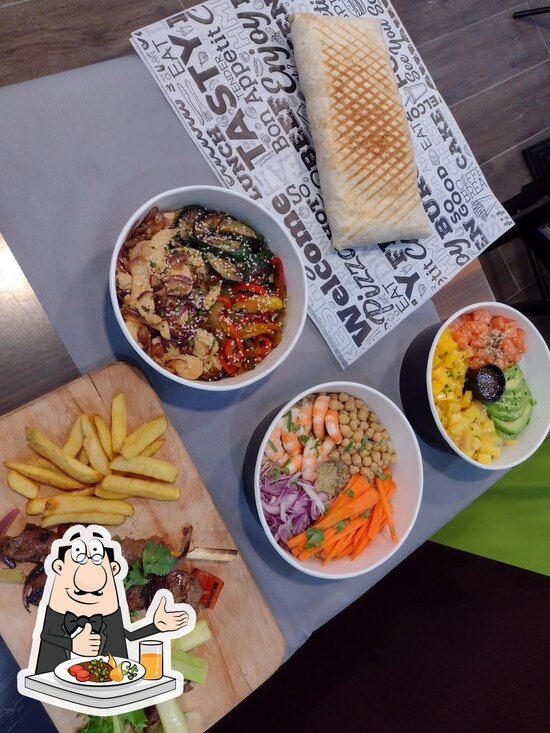 Menu au Tacos N Roll restaurant, Nanterre