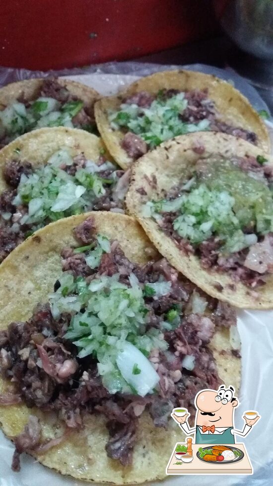 Tacos de cabeza de res ote, Merida - Menú del restaurante, precios y ...