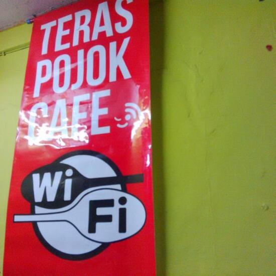 Menu at Teras pojok restaurant, Bandung