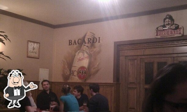 Menu at Bacardi Bar, Mariánské Lázně