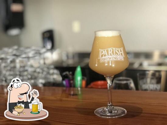 Menu at Parish Brewing Company, Broussard