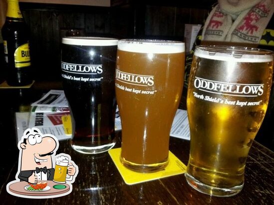 Menu at Oddfellows pub & bar, North Shields