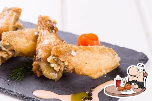 Menu at Chicken Power restaurant, Madrid