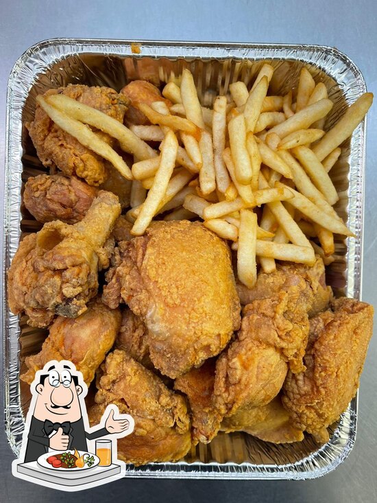 Menu at Indy steak fish & chicken fast food, Muncie
