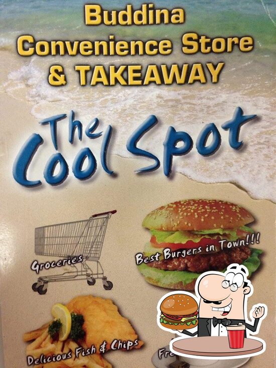 Menu at The Cool Spot restaurant, Buddina