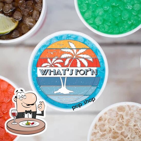 Menu at What's Pop'n Pop Shop restaurant, Cardston