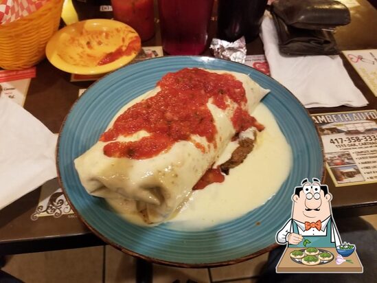 Menu at Mis Arcos Mexican Restaurant, Carthage