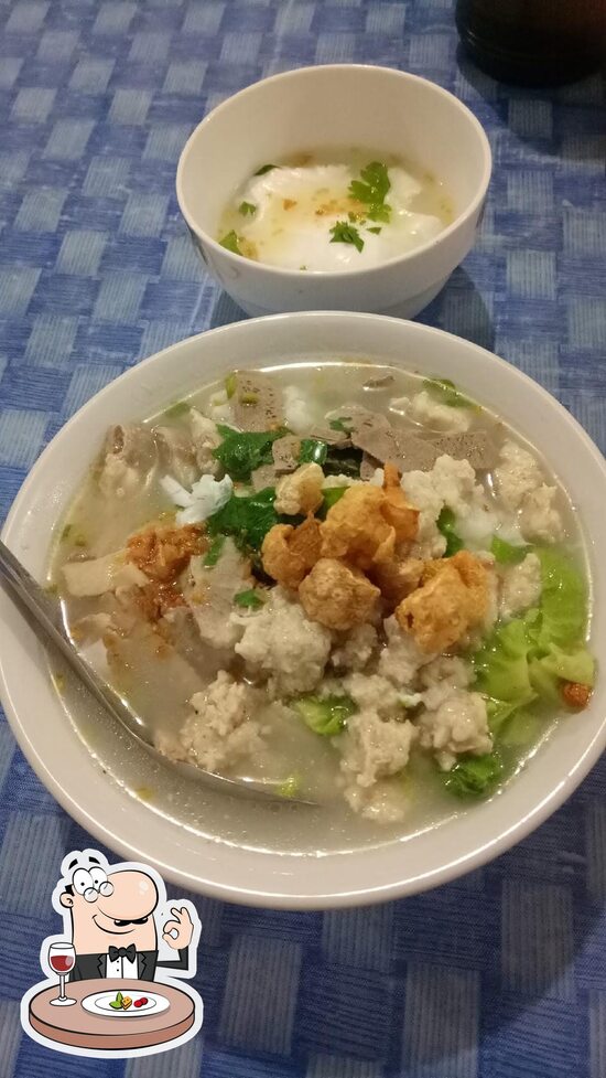 Menu at Bakmie Afo restaurant, Singkawang