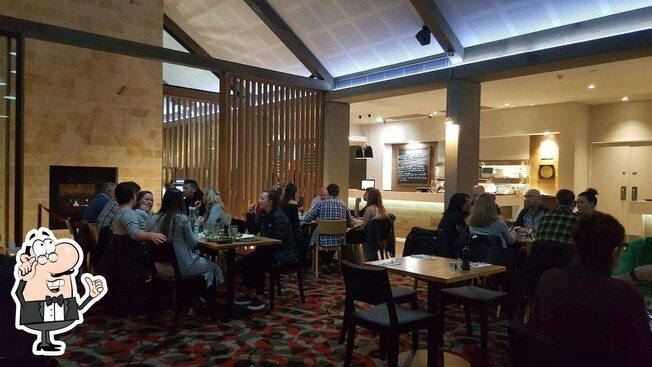 Menu at Huon Hill restaurant, Wodonga