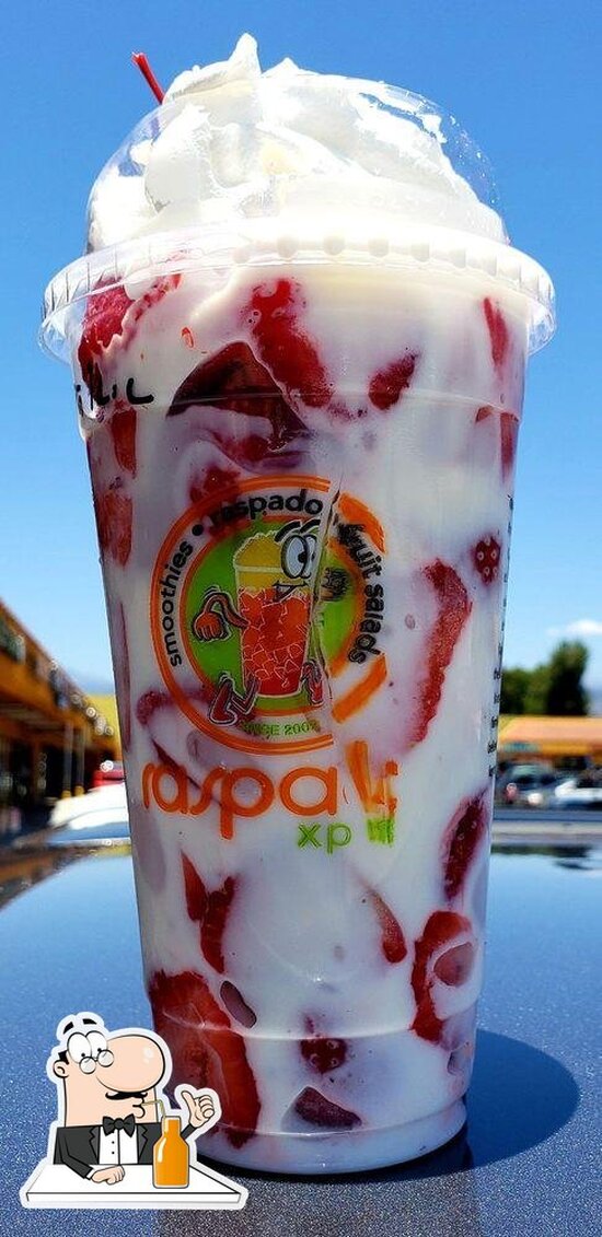 Menu at Raspado Xpress desserts, Covina