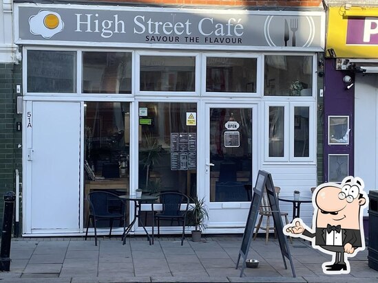 Menu at High Street Café cafe, Walton on the Naze