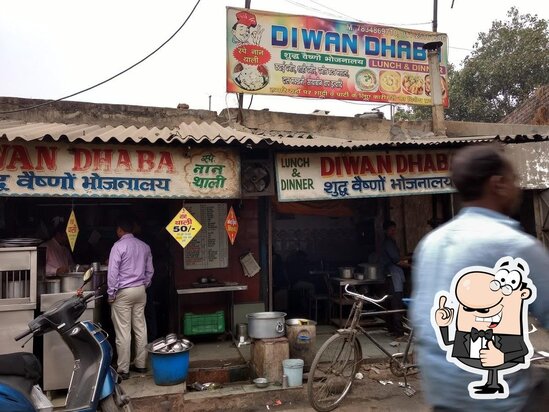Menu at Diwan Dhaba, Delhi