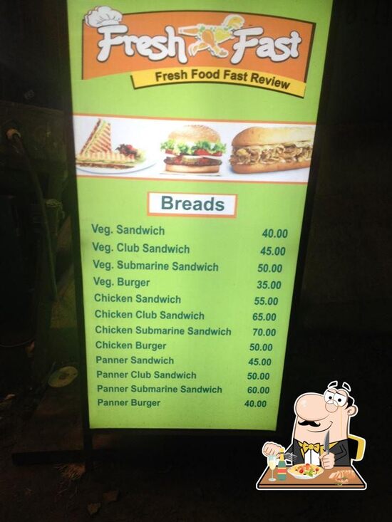 Menu at Fresh & Fast, Kolkata, P-233