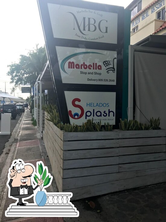 Menu at Helados Splash restaurant, Juan Dolio