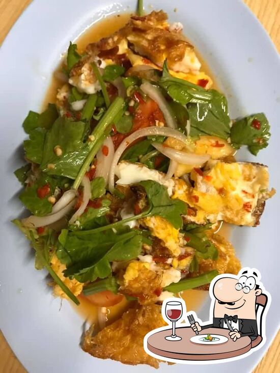 Menu at Mouth Moy restaurant, Ban Bua