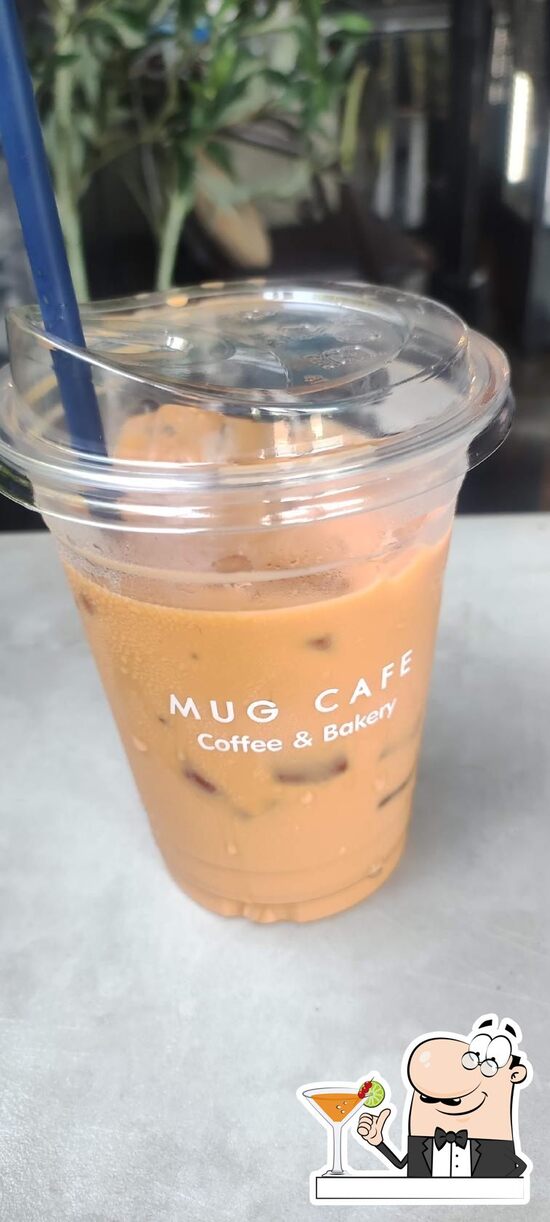 Menu at Mug Cafe at home, Si Maha Phot