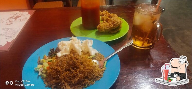 Menu at Nasi Goreng Mas Eko restaurant, Singkawang