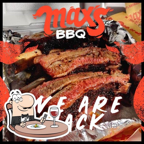 Carta de Max's BBQ Laredo, Nuevo Laredo