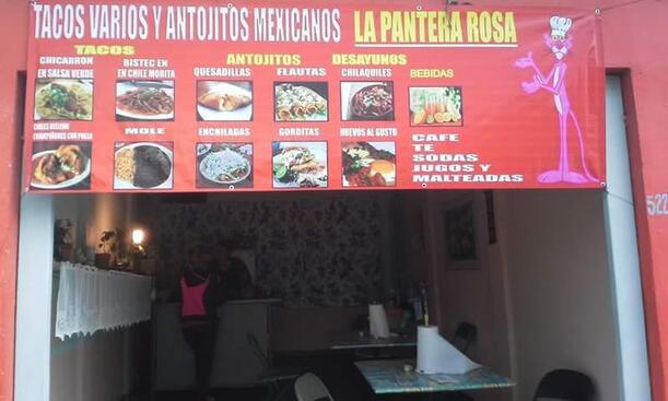 Tacos varios la pantera Rosa restaurant, Tijuana