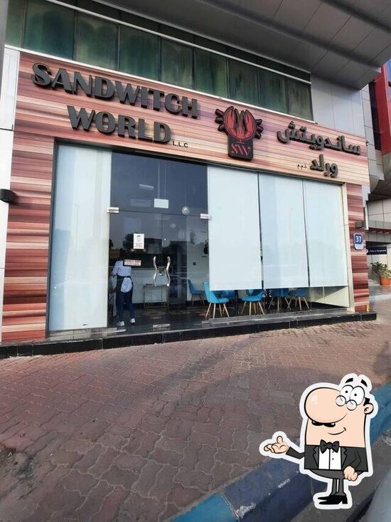 Menu at Sandwich World, Abu Dhabi