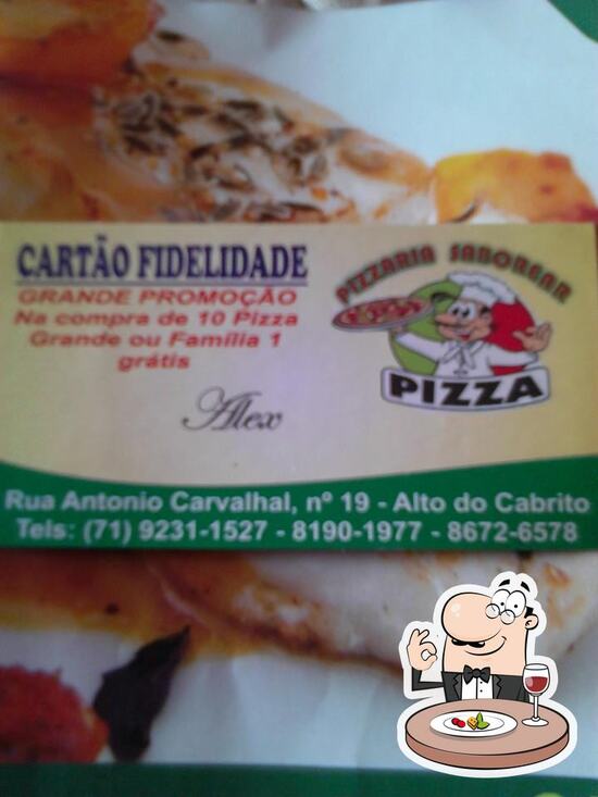 Pizzaria Saborear - Menu do restaurante, preços e opiniões