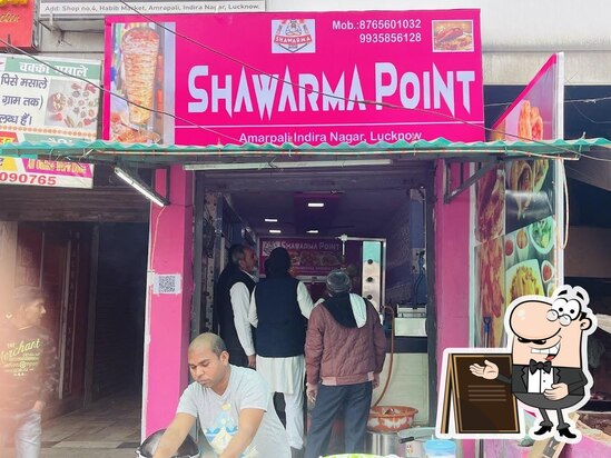 Menu at Shawarma point, Lucknow