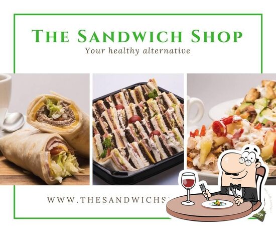 Menu at The Sandwich Shop restaurant, Kimberley