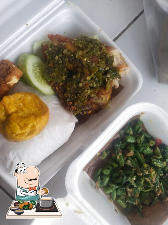 Carta del restaurante Bebek ayam pedas warung arca, Karawang