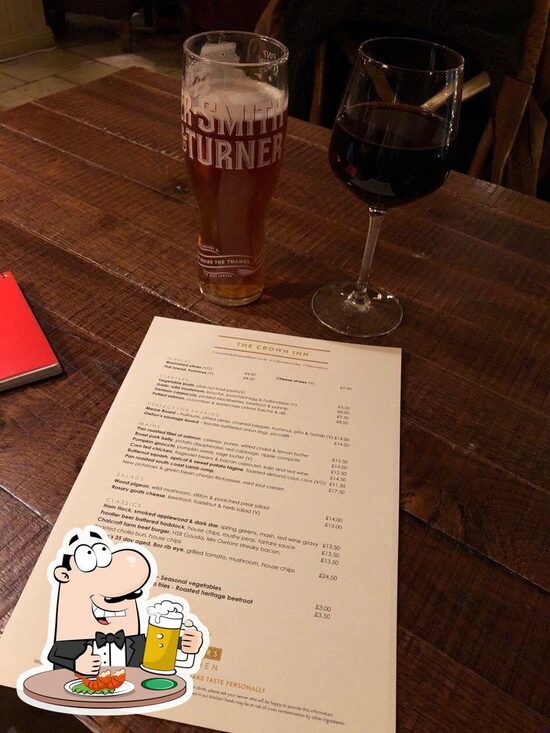 Menu at The Crown Inn, Bishop's Waltham pub & bar, Waltham Chase