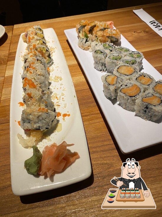 Menu at Kasai Japanese Restaurant, Green
