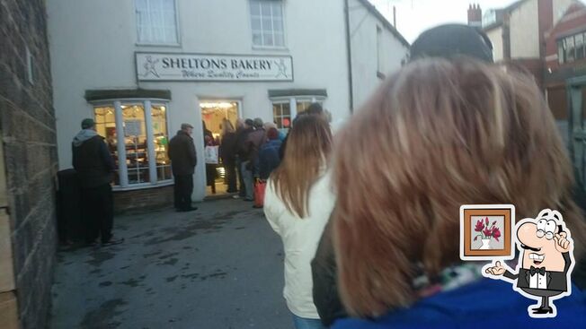 Menu at Sheltons Bakery, South Kirkby