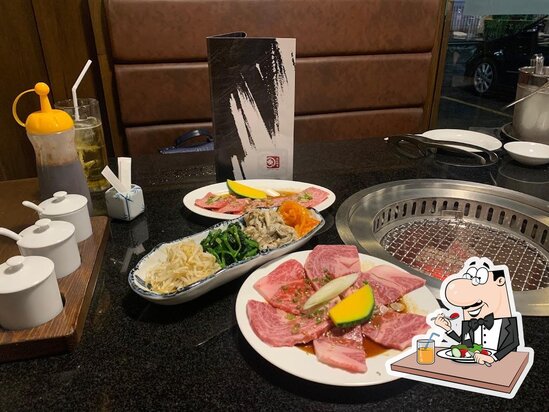 Menu at Yotsuba Japanese BBQ, Bangkok