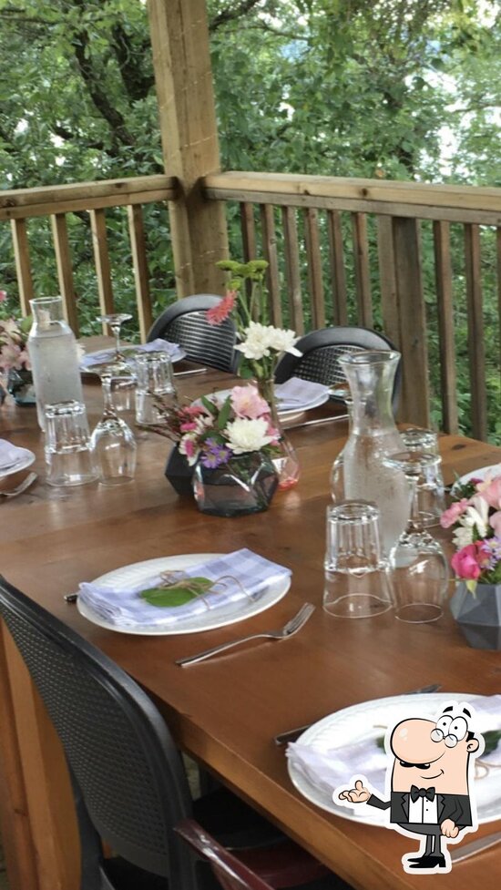 Menu at Ash Rapids Lodge, Canada