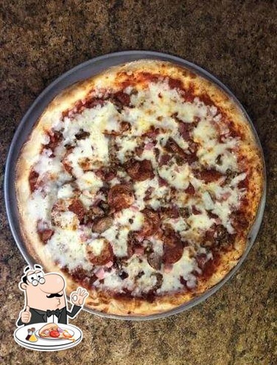 Menu at Hell's Kitchen pizzeria, West Hazleton