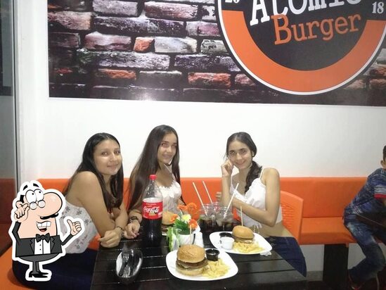 Menu at Atomic Burger. restaurant, Puerto Boyacá