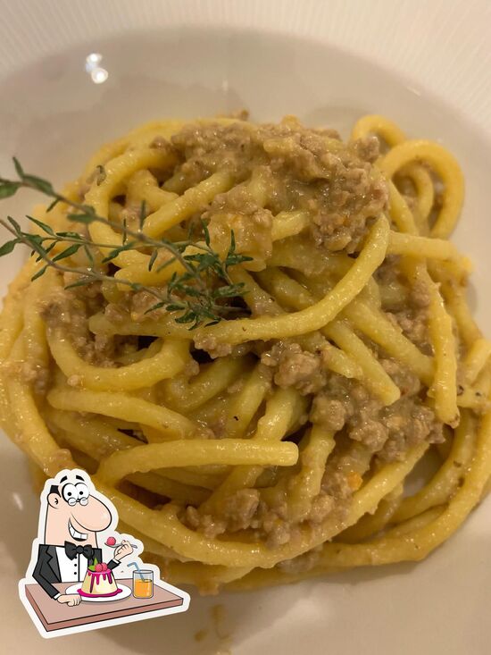 Menu at Osteria San Rocco restaurant, Sardagna