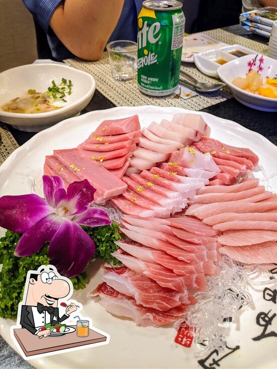 Menu at Ahtti & Tuna Sushi restaurant, Anyang
